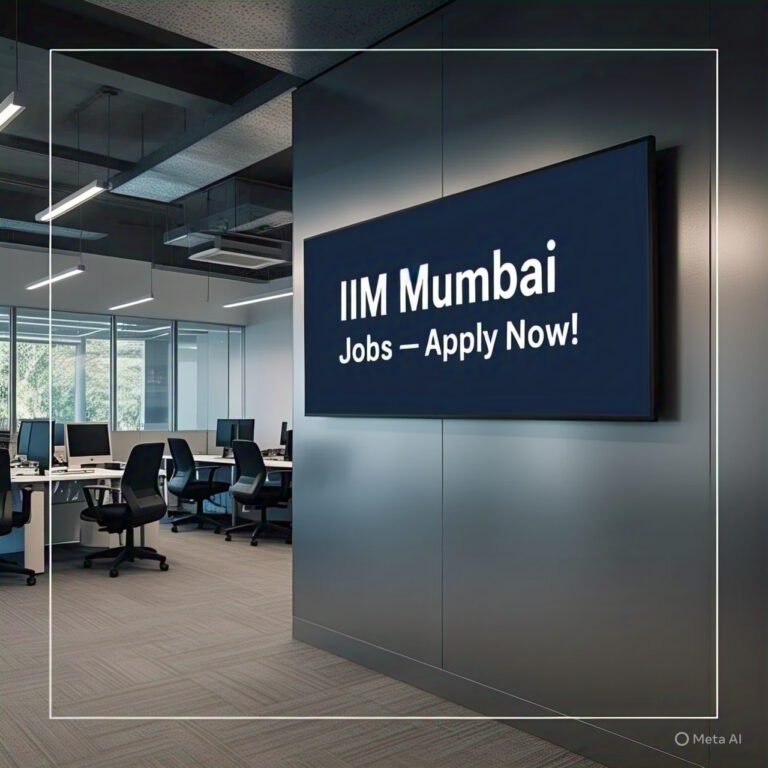 IIM Mumbai Jobs – Apply Now! - ExamsCentre247